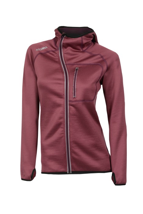 Aclima WoolShell Jacket Röd - Dam - Bra Pris & Fri Frakt över 599:- | Jakt.se